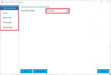 Settings - CIM Software