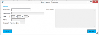 Labour Resources - CIM Software