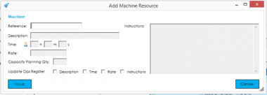 Machine Resources - CIM Software
