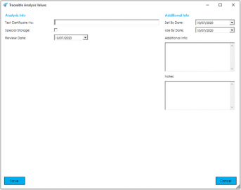 Traceable Stock Adjustment - CIM Software