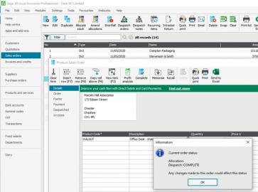 Transaction History Tab - CIM Software