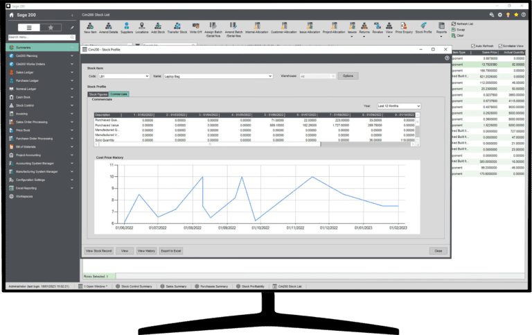 Sage 200 Professional - CIM Software