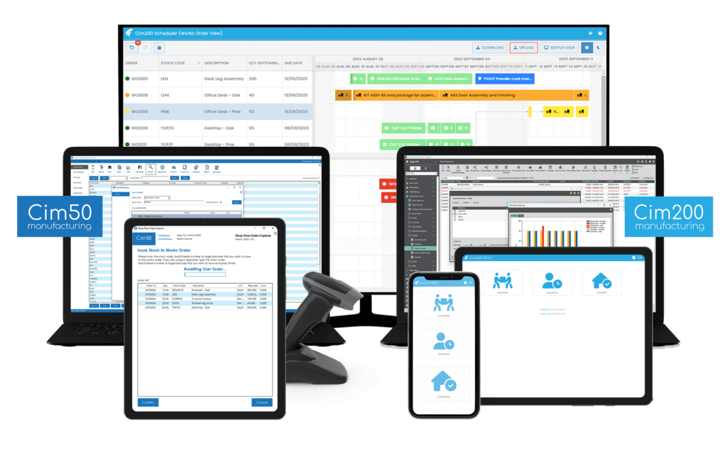 ERP Software for Bespoke Manufacturing - CIM Software