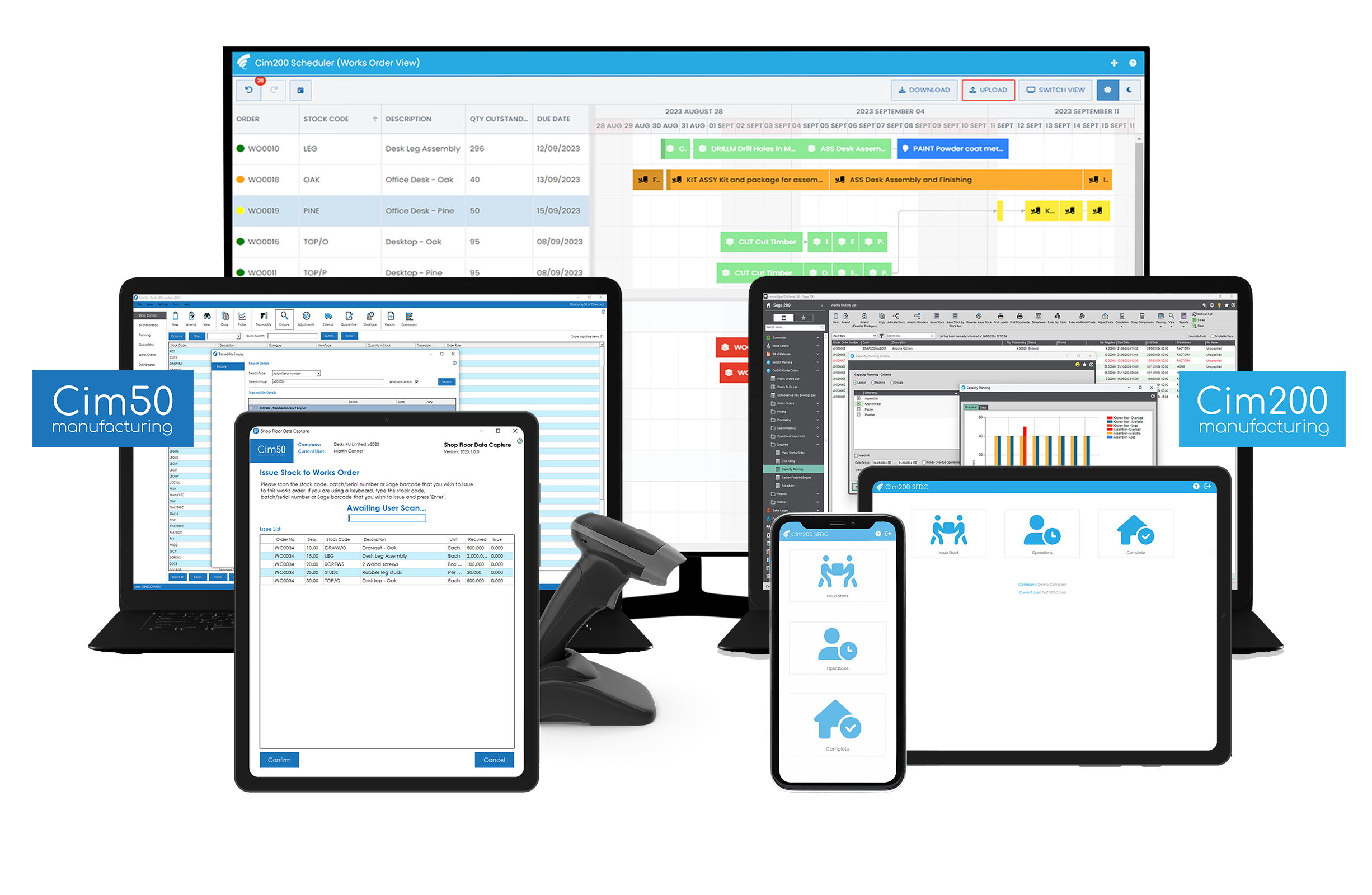 ERP Software for Bespoke Manufacturing - CIM Software