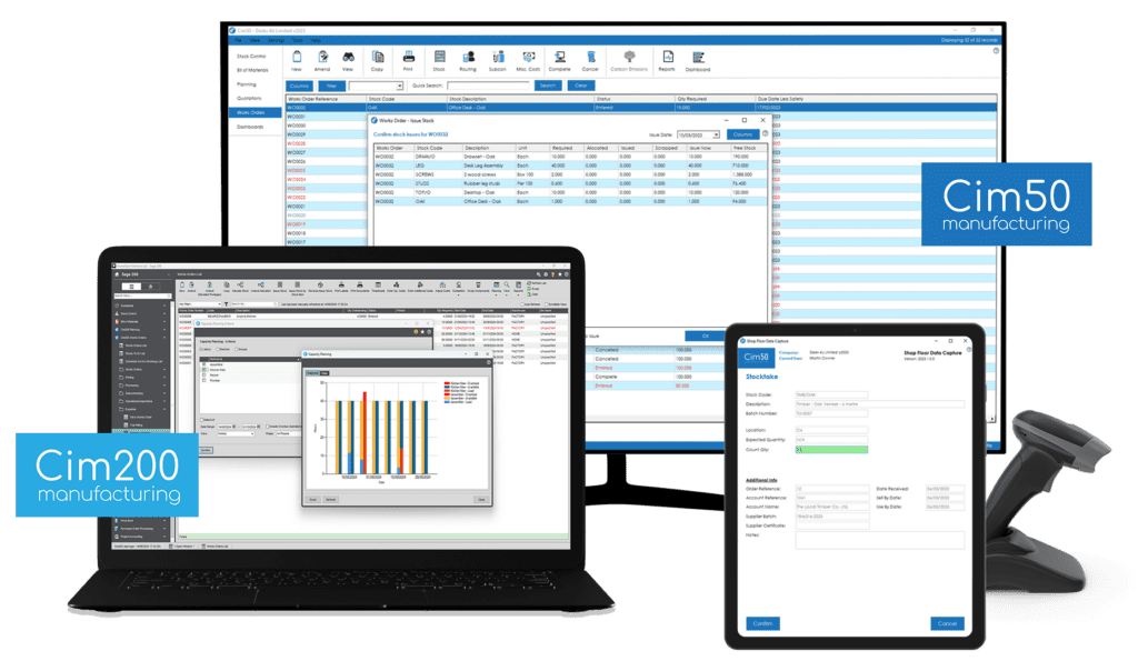 CIM Software - Manufacturing Software for Sage